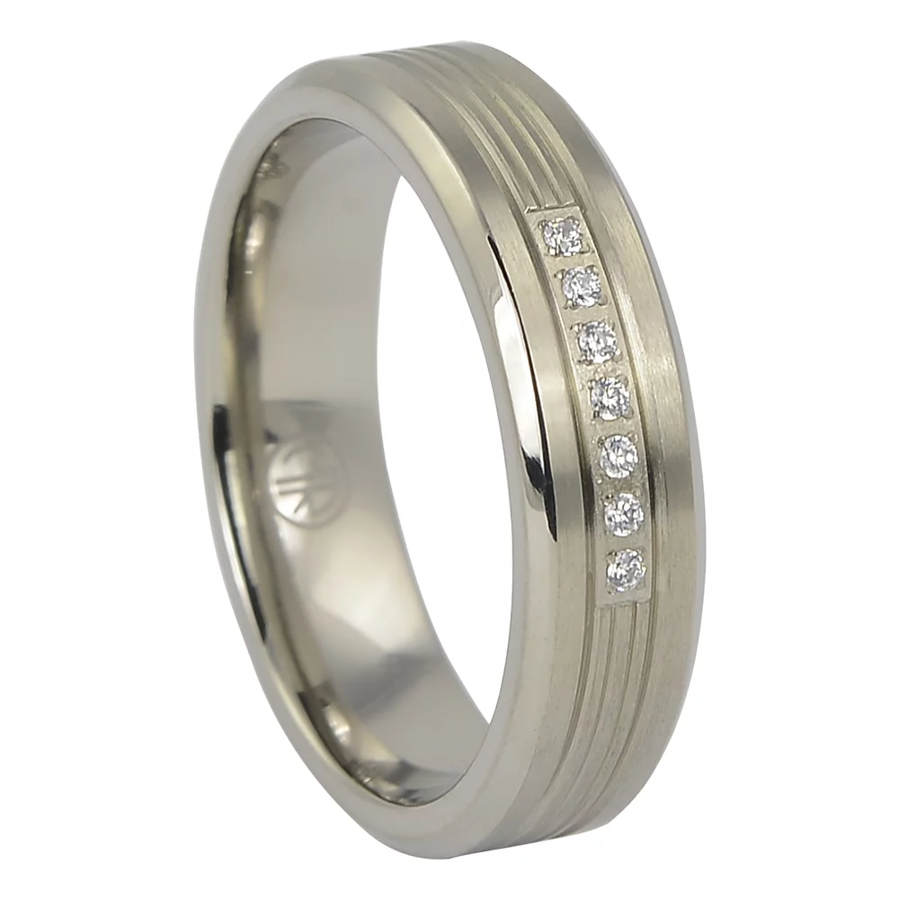 Mens simulated diamond rings store